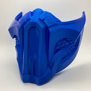 Mortal Kombat Mask Sub Zero MK11 MKX MK9. Subzero Raw 3d Printed. 3d ...