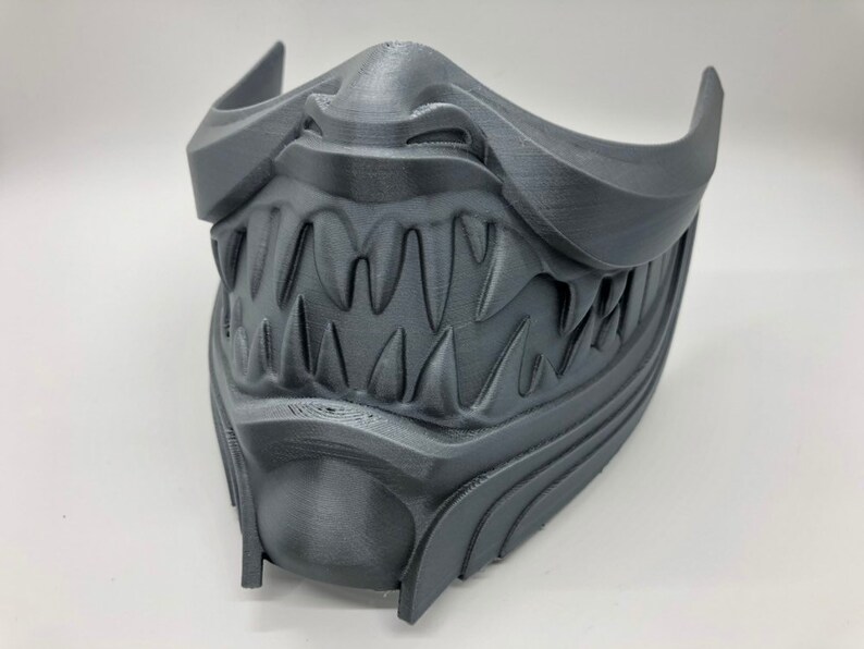 Mortal Kombat Mask. Scorpion Hanzo 3d Printed. Mortal Kombat - Etsy