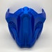 Mortal Kombat Mask Sub Zero MK11 MKX MK9. Subzero Raw 3d Printed. 3d ...