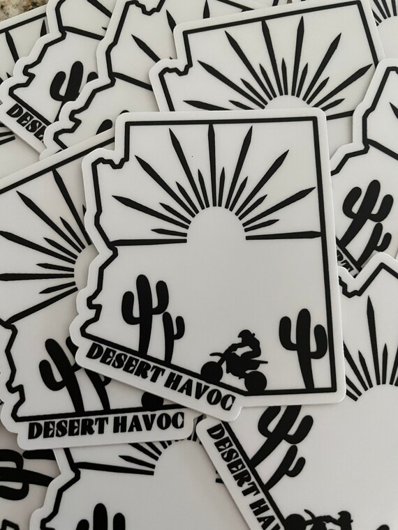Sticker Desert Havoc Arizona | Etsy