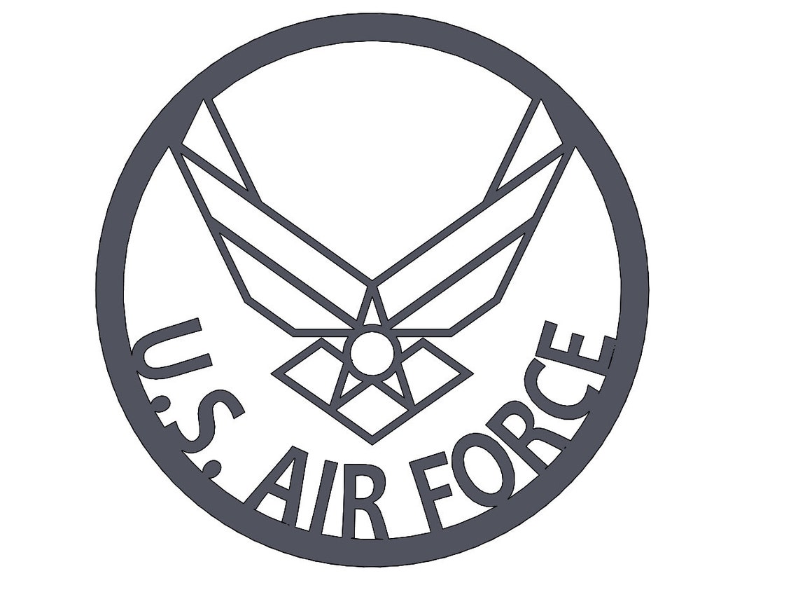 Custom U.S. Air Force Metal Sign - Etsy