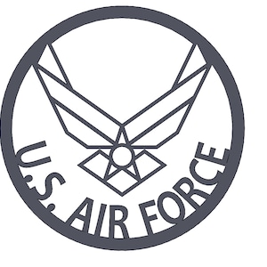 Custom U.S. Air Force Metal Sign - Etsy