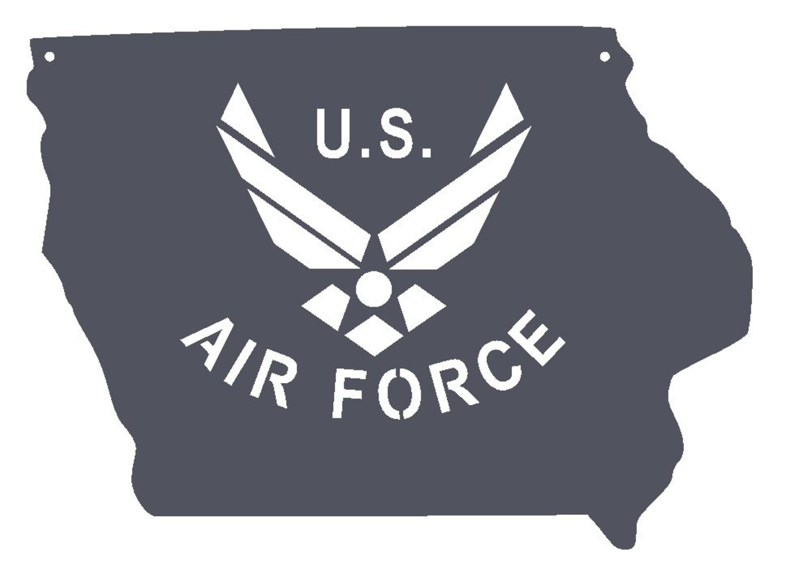 Custom U.S. Air Force Metal Sign - Etsy