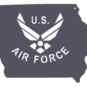 Custom U.S. Air Force Metal Sign - Etsy