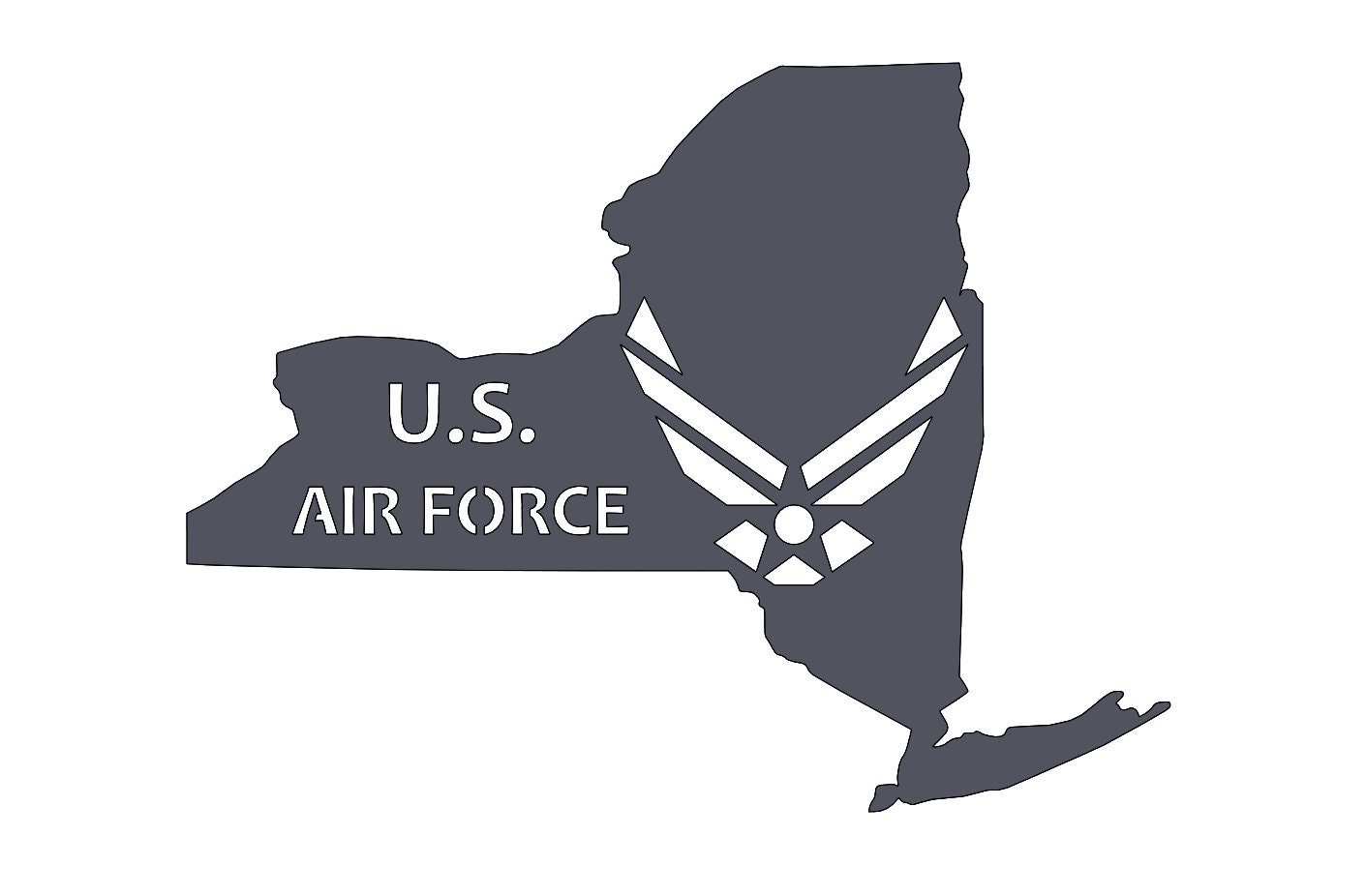 Custom U.S. Air Force Metal Sign - Etsy