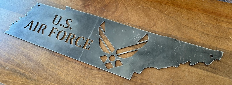 Custom U.S. Air Force Metal Sign - Etsy