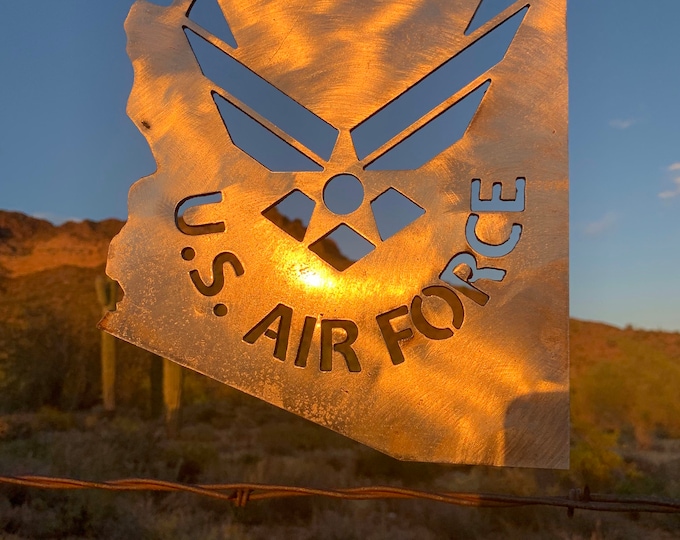 Custom U.S. Air Force Metal Sign - Etsy