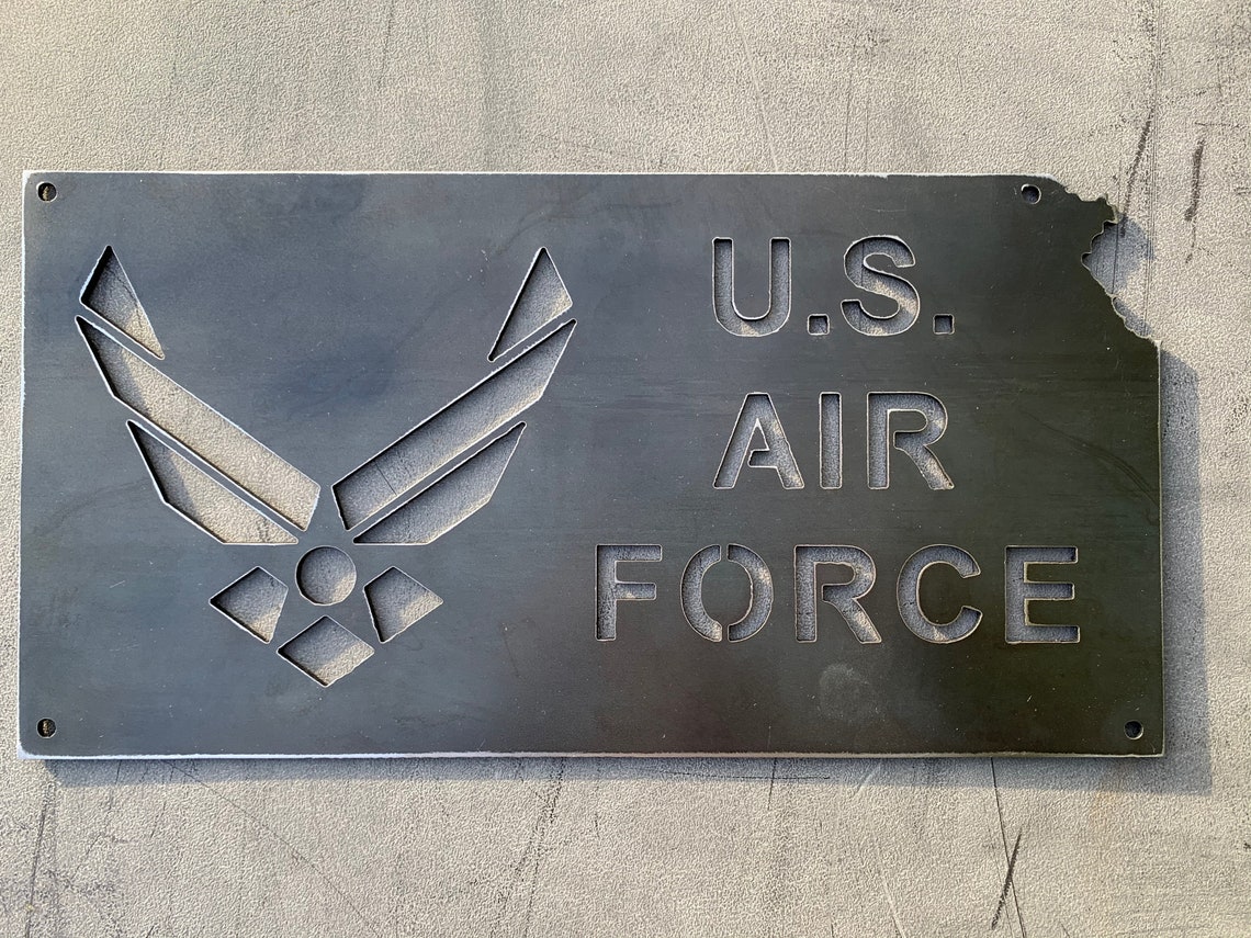 Custom U.S. Air Force Metal Sign - Etsy