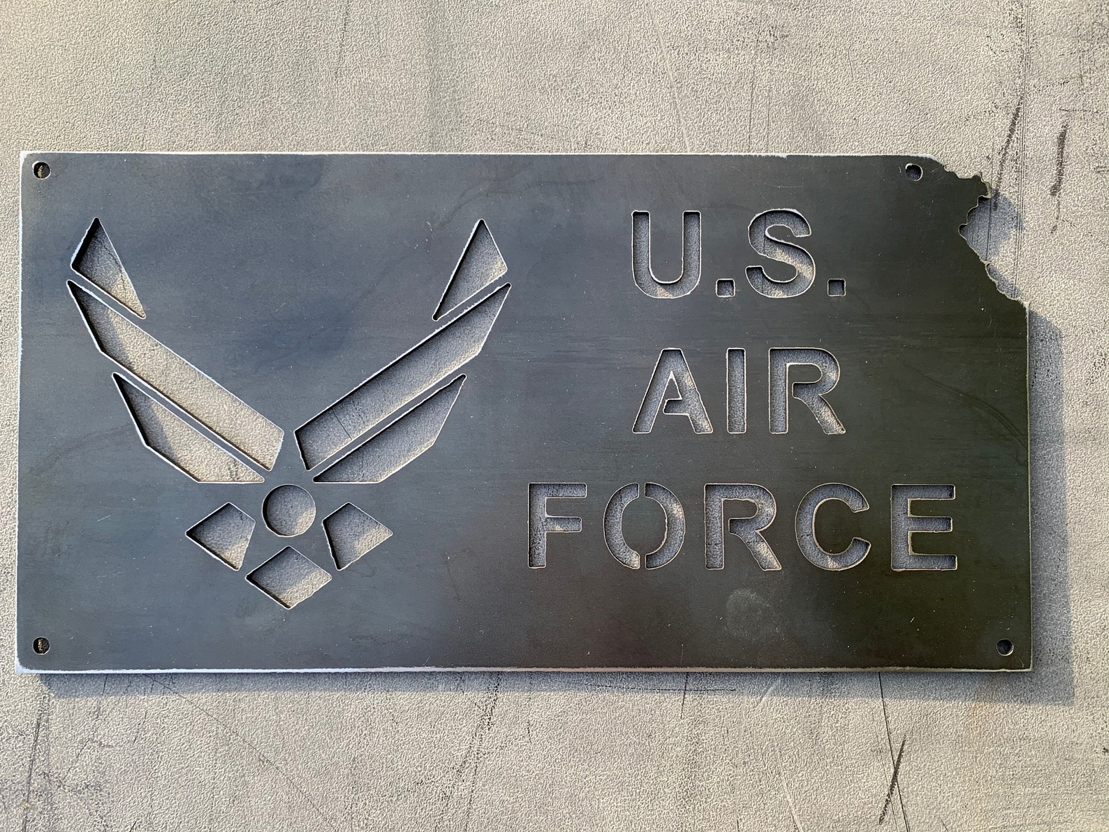 Custom U.S. Air Force Metal Sign - Etsy