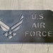 Custom U.S. Air Force Metal Sign - Etsy