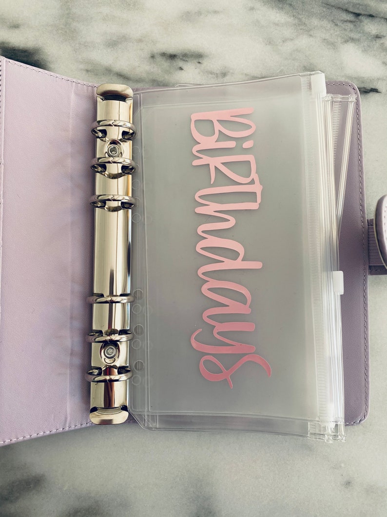 Customizable Budget Binder Money Wallet Cash Envelopes | Etsy