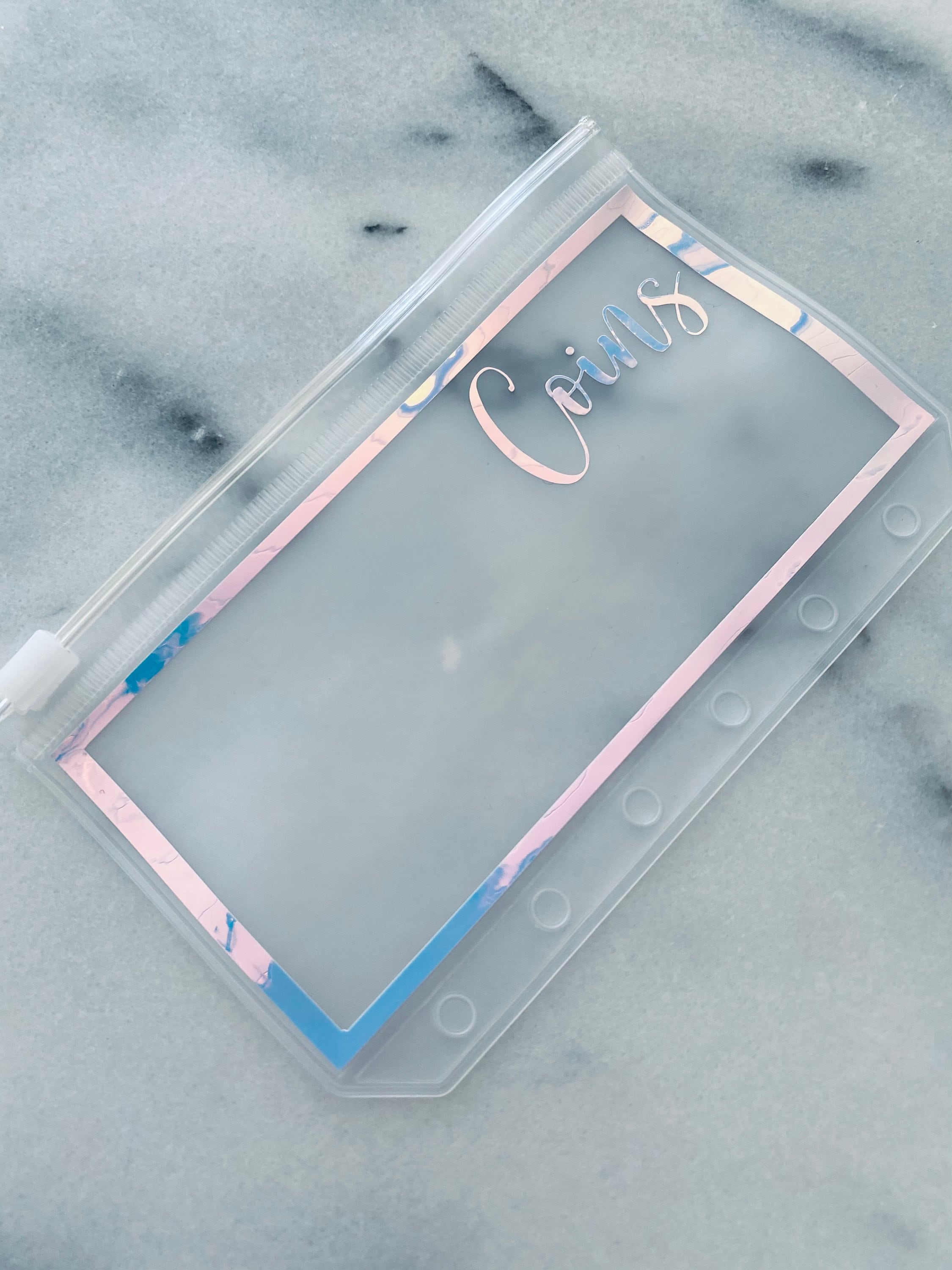 A7 Cash Zipper Envelopes Custom Budget Envelopes With Labels - Etsy