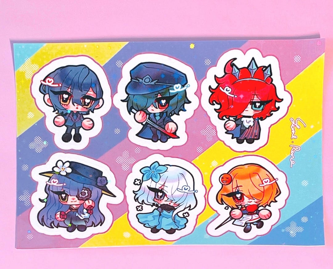 Jack Jeanne Sticker Sheet (A6) - Etsy