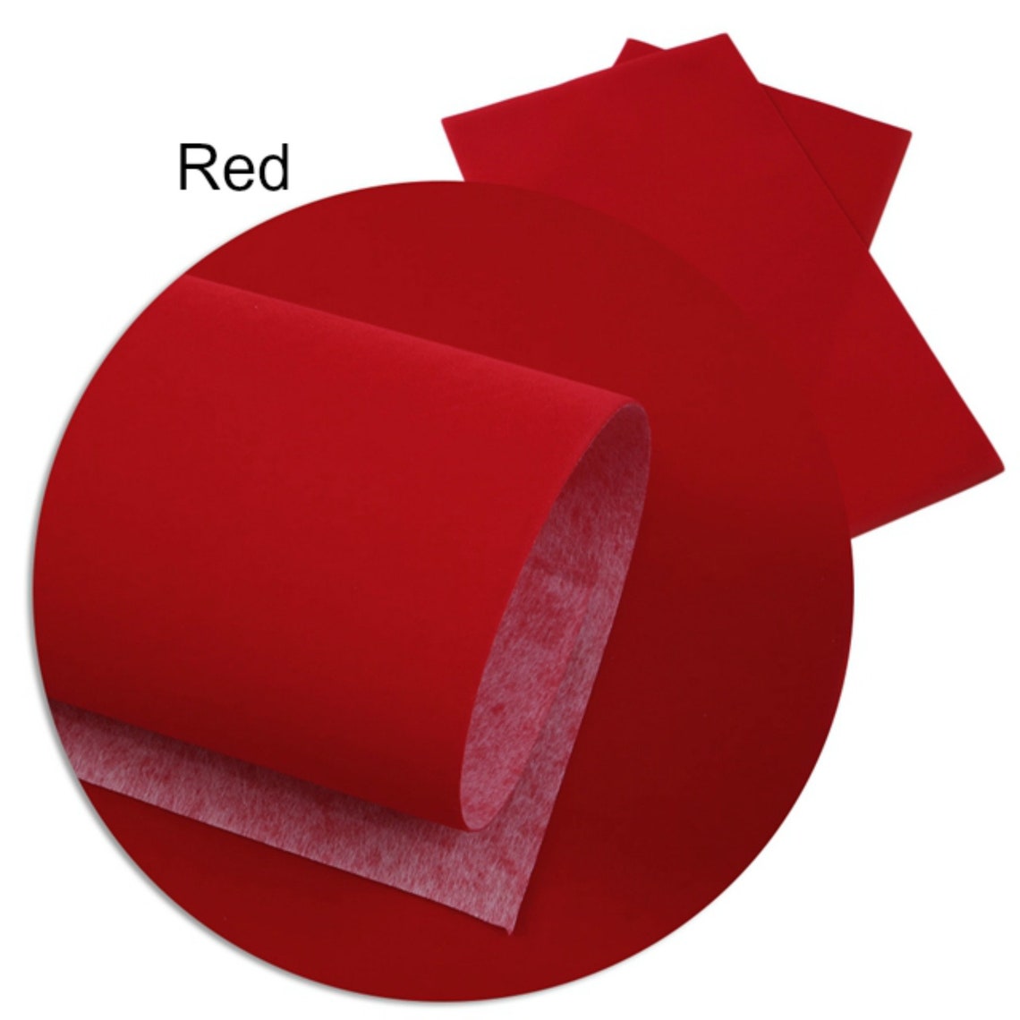 FLOCKED VELVET Soft and Thin Sheet, Velvet Sheets, Hair Bows, Earrings ...