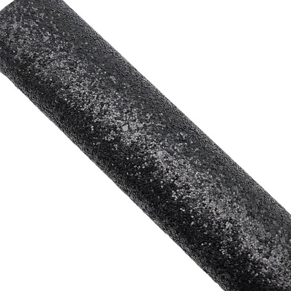 BLACK THIN Metallic Textured Sheet Hair Bows Handmade - Etsy