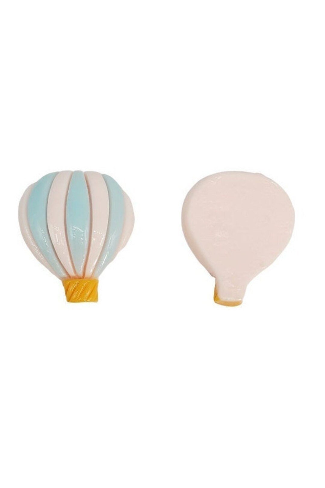 Blue & Pink Hot Air Balloon Resin Embellishment: Hair Bow Jewelry - Etsy