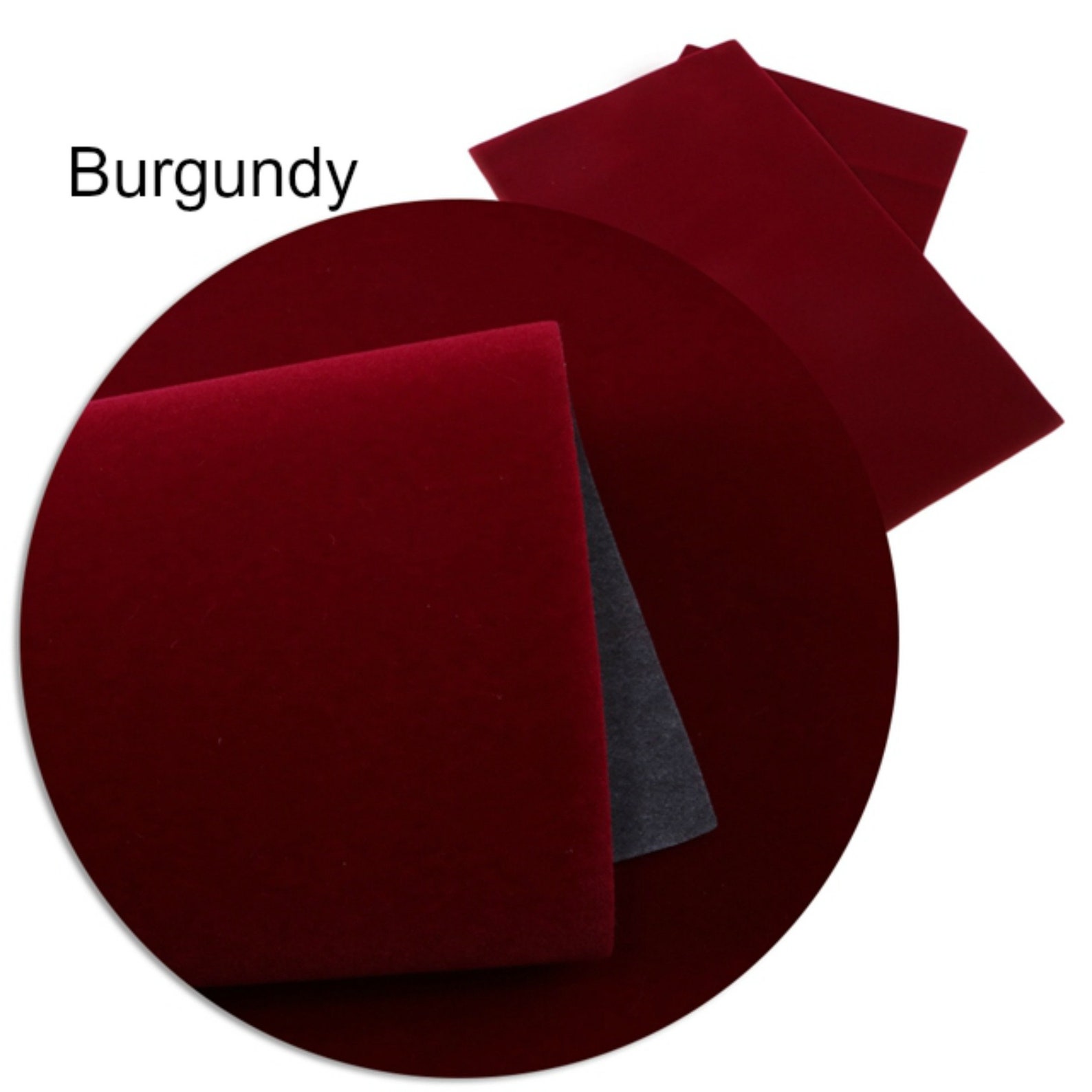 FLOCKED VELVET Soft and Thin Sheet, Velvet Sheets, Hair Bows, Earrings ...