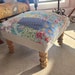 Quilted Foot Stool - Etsy