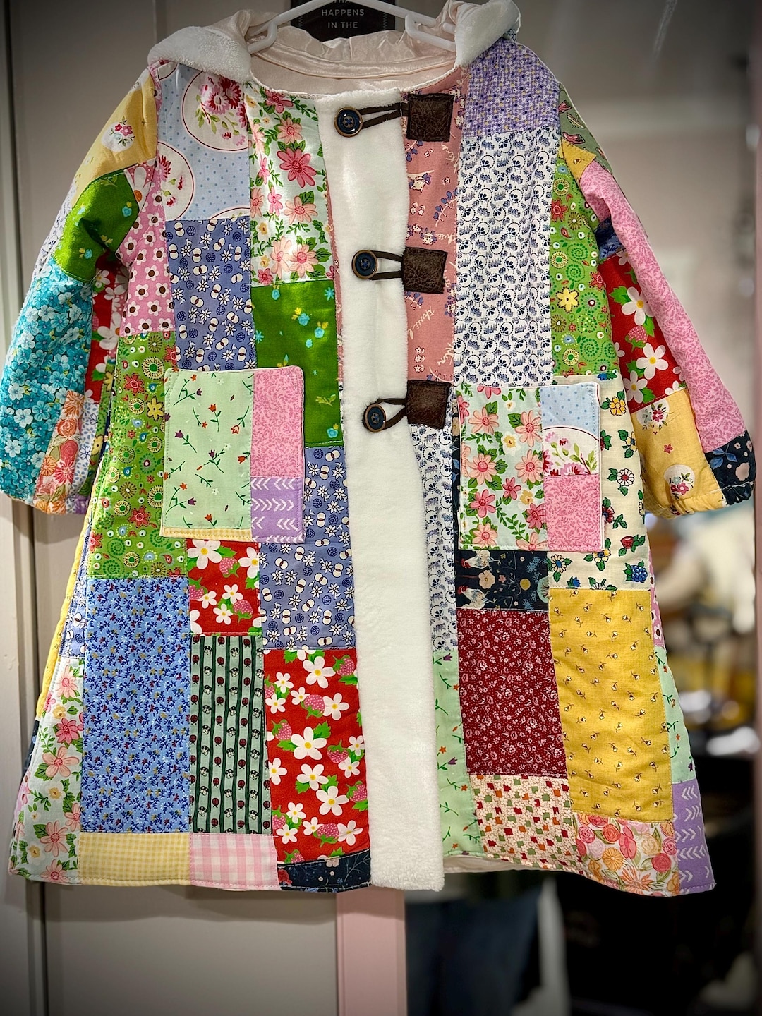 Children’s Coat of Many Colors - Etsy