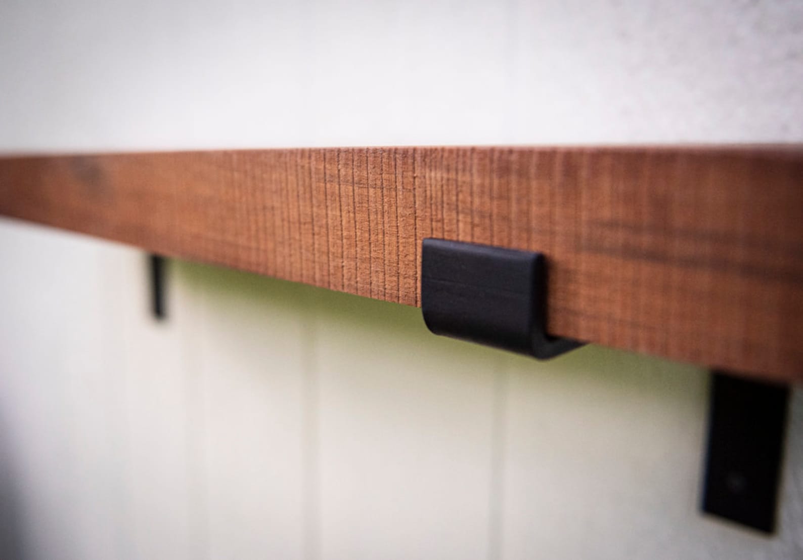 Black Walnut Farm House Shelves Floating Kitchen Living Room - Etsy