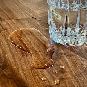 Black Walnut Round Bistro Bar Pub Style Kitchen Table Custom Handmade ...