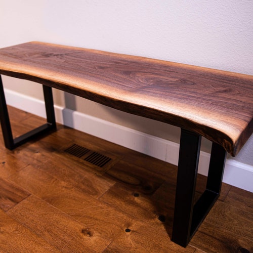 Live Edge Bench Legs - Etsy