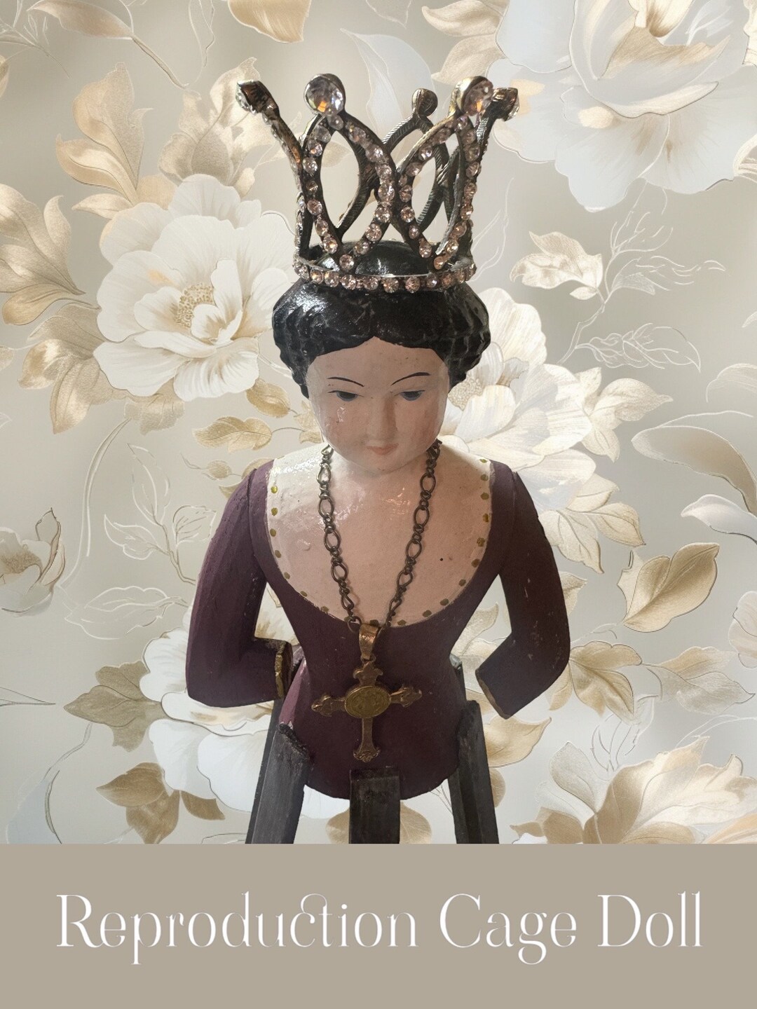 Reproduction Santos Cage Doll - Etsy