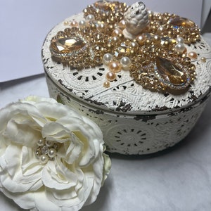 Bridgerton Inspired Jewelry Keepsake Box, 6" - Etsy