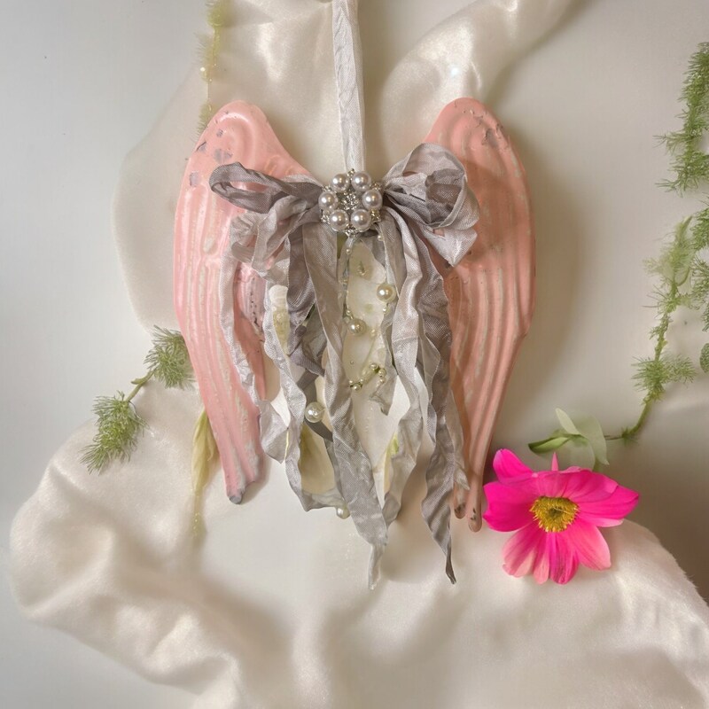 Pink Angel Wing - Etsy