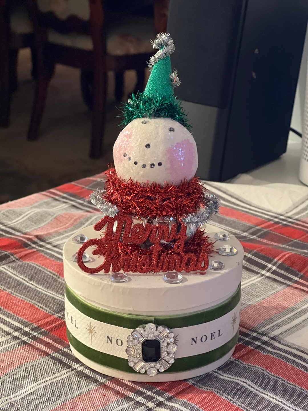 Snowman Gift Box - Etsy