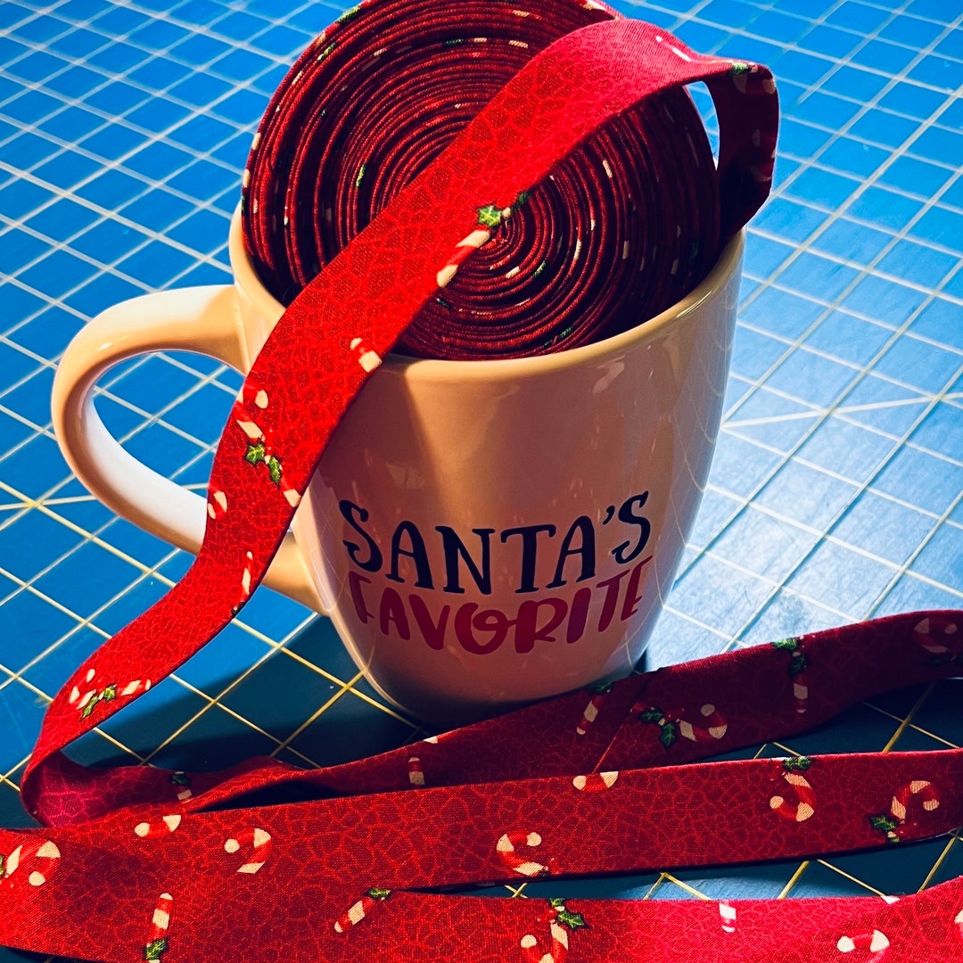 Handmade 1 Inch Double Folded Cotton Bias Binding Tape. by the Yard ...