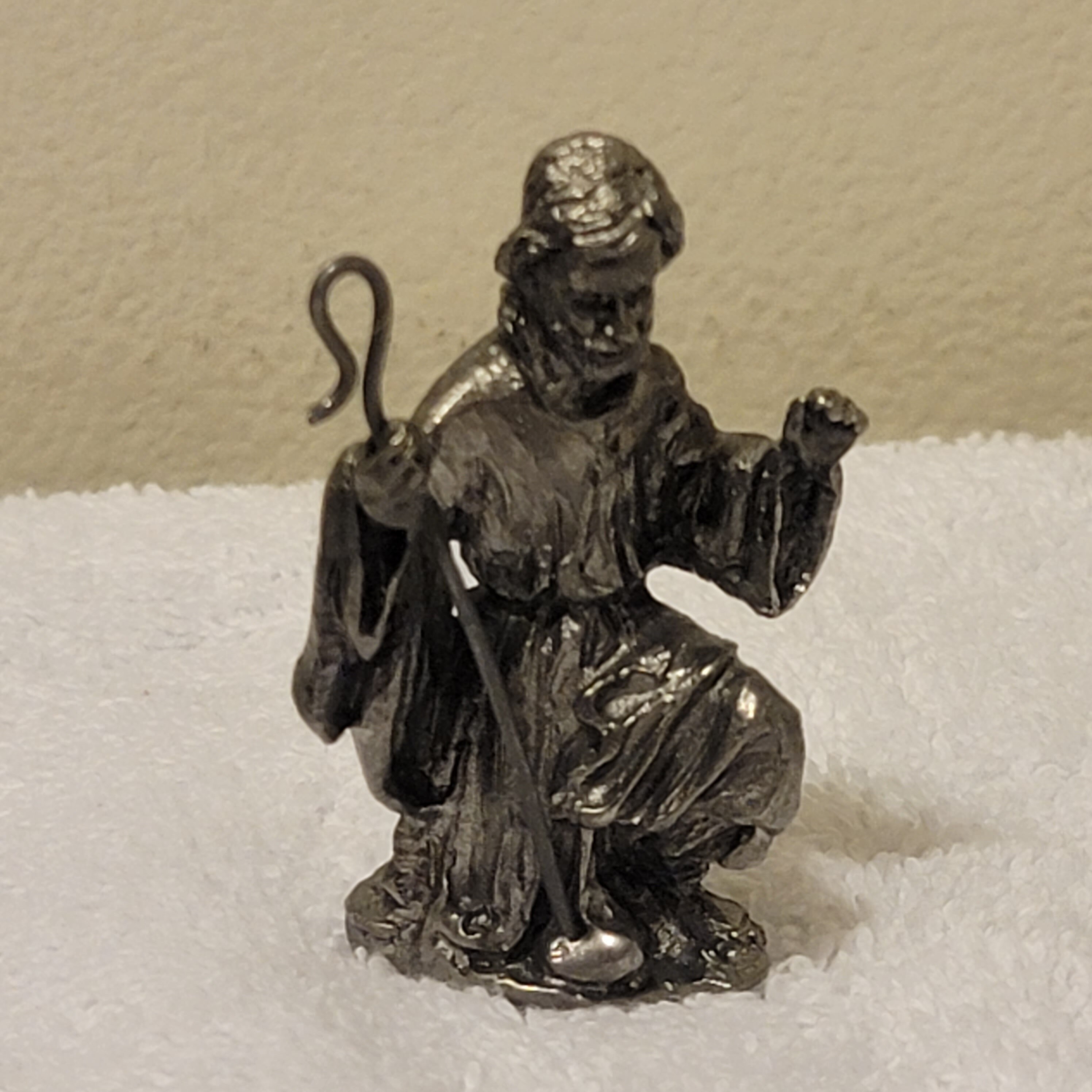 VTG Michael Ricker Pewter 6 Piece Nativity Scene Christmas Jesus ...