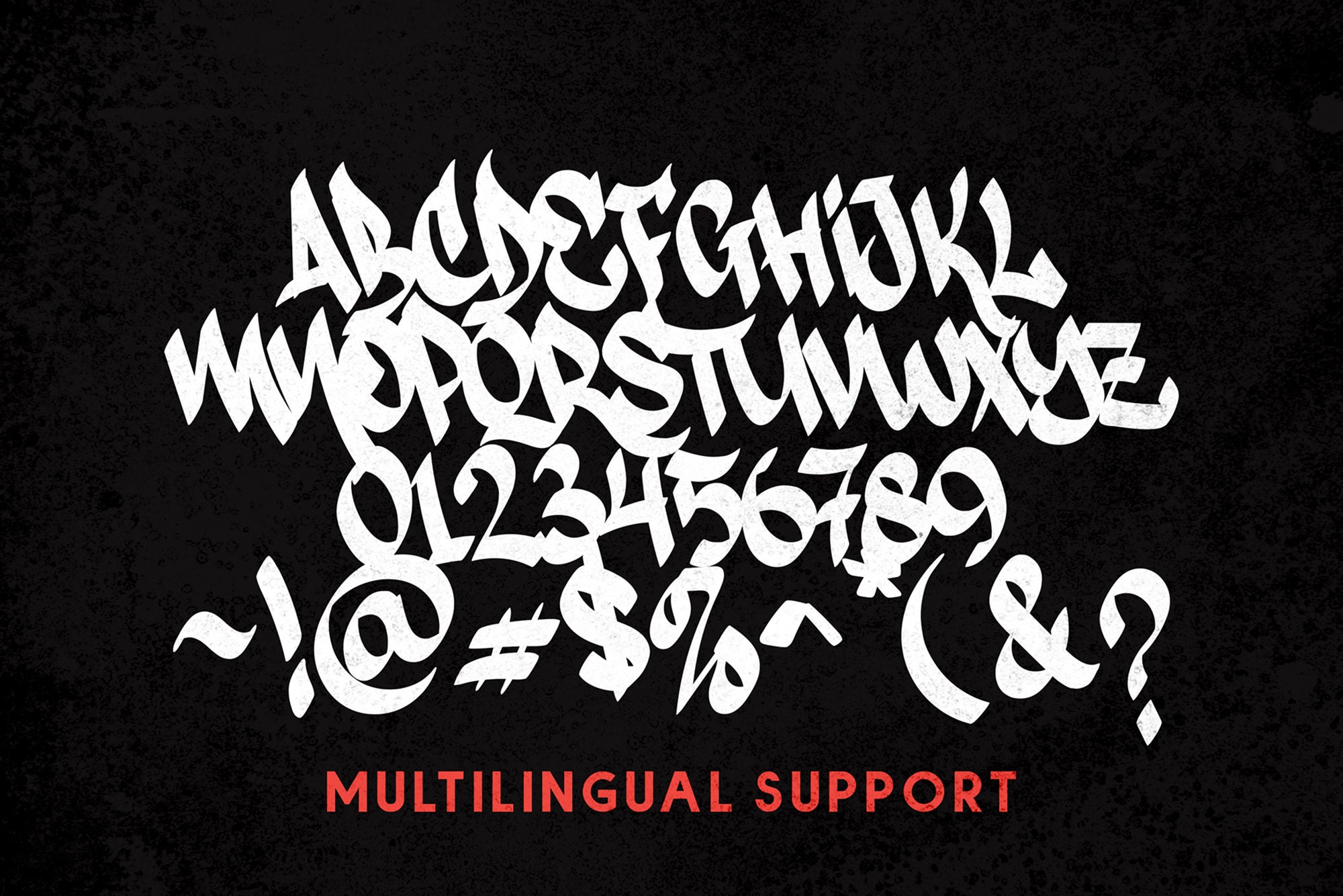 Darksite Urban Graffiti Font Brush Font Logo Font Canva - Etsy Singapore