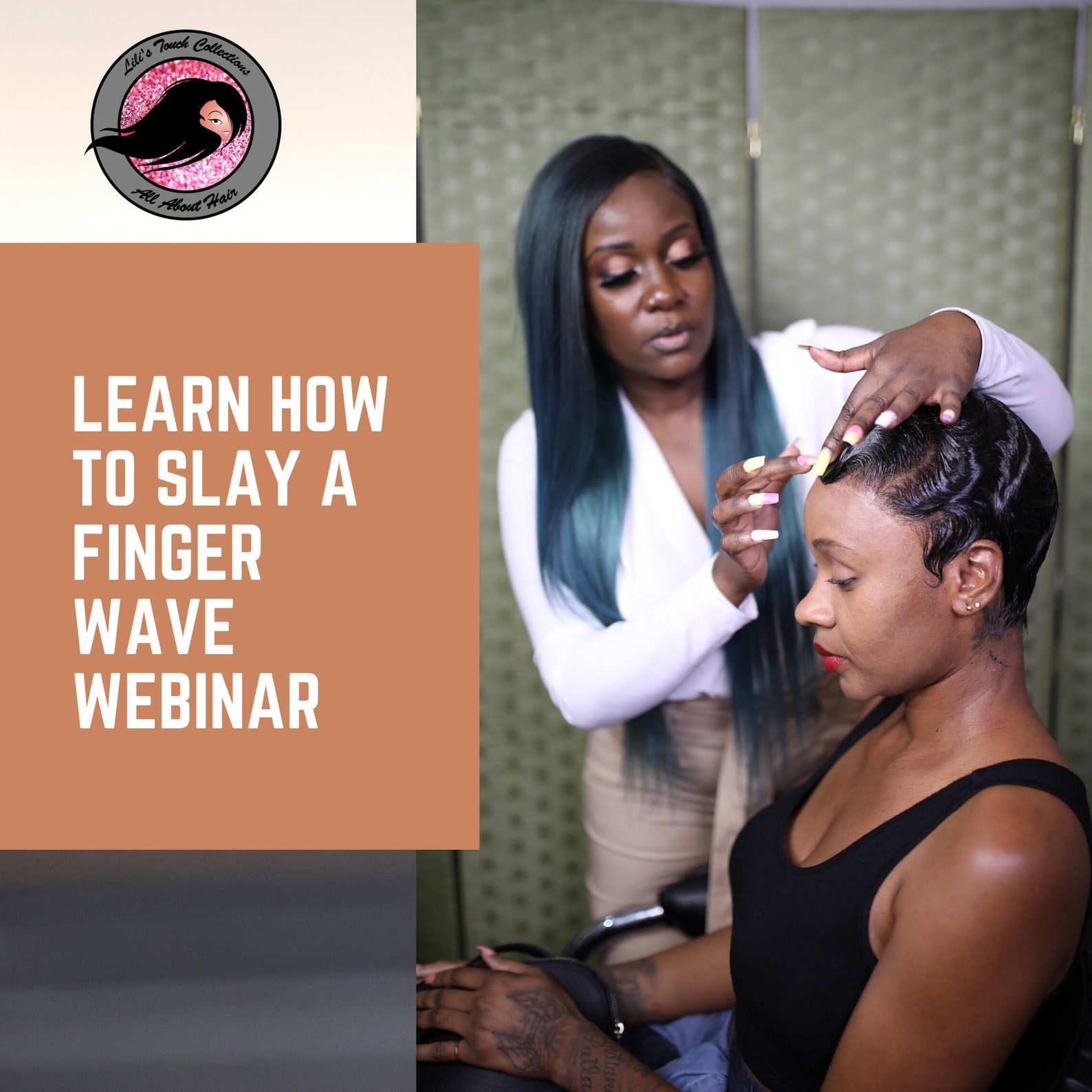 Finger Wave Webinar Course How to Slay A Perfect Style | Etsy