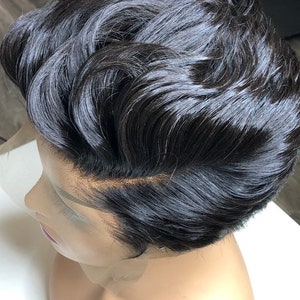 Sexy Lady Lace Front Shortstyle no Full Lace - Etsy Canada