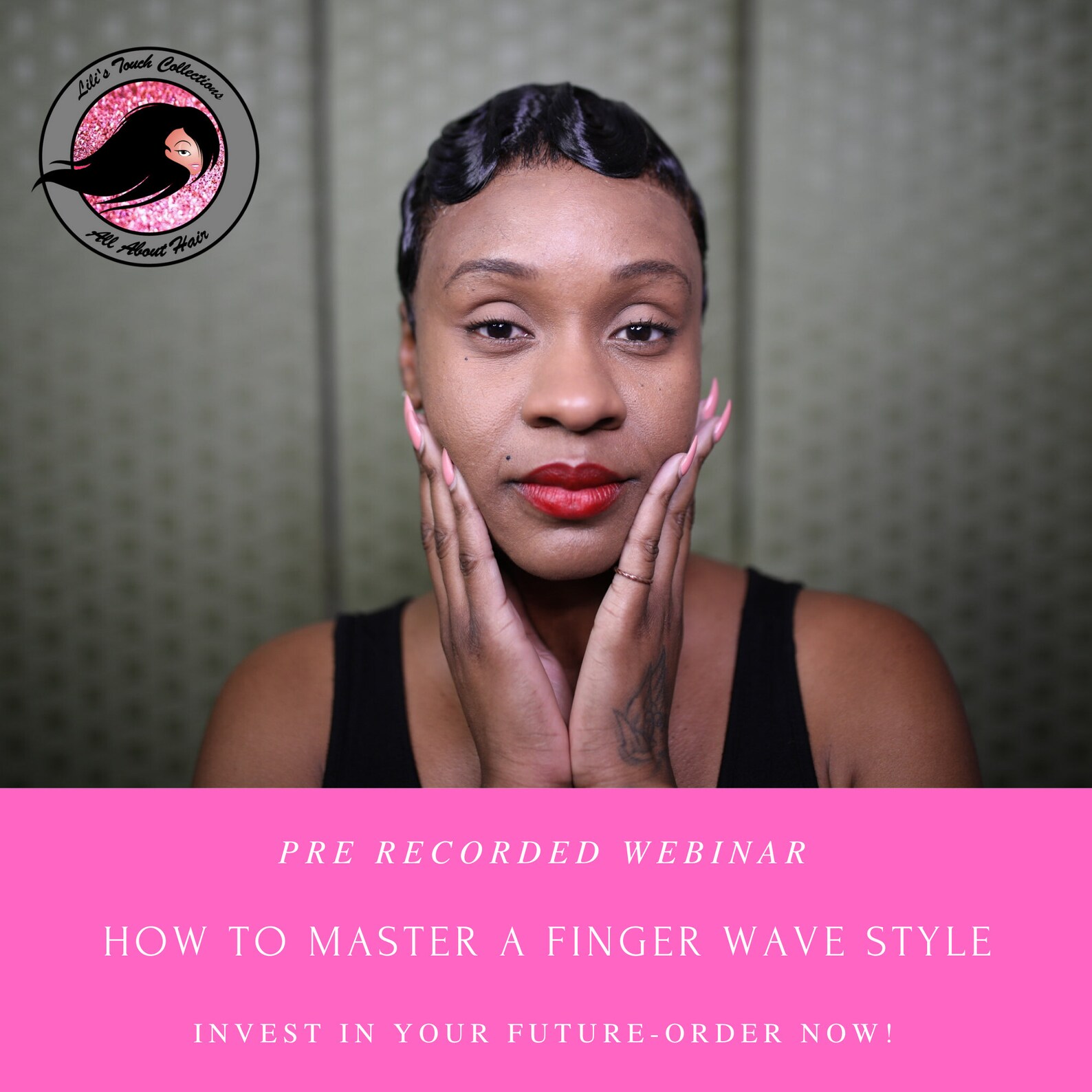 Finger Wave Webinar Course How to Slay A Perfect Style - Etsy