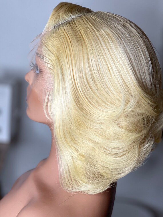 Lace Front Soft look Bob Custom Wig Etsy Ireland