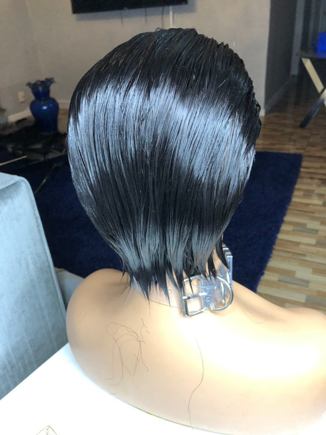 Boycut Style Lace Frontal Wigbrazilian Hair Wigwig - Etsy Canada
