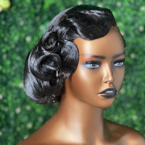 Lace Front Wedding/ Gala Updo Custom Unit - Etsy