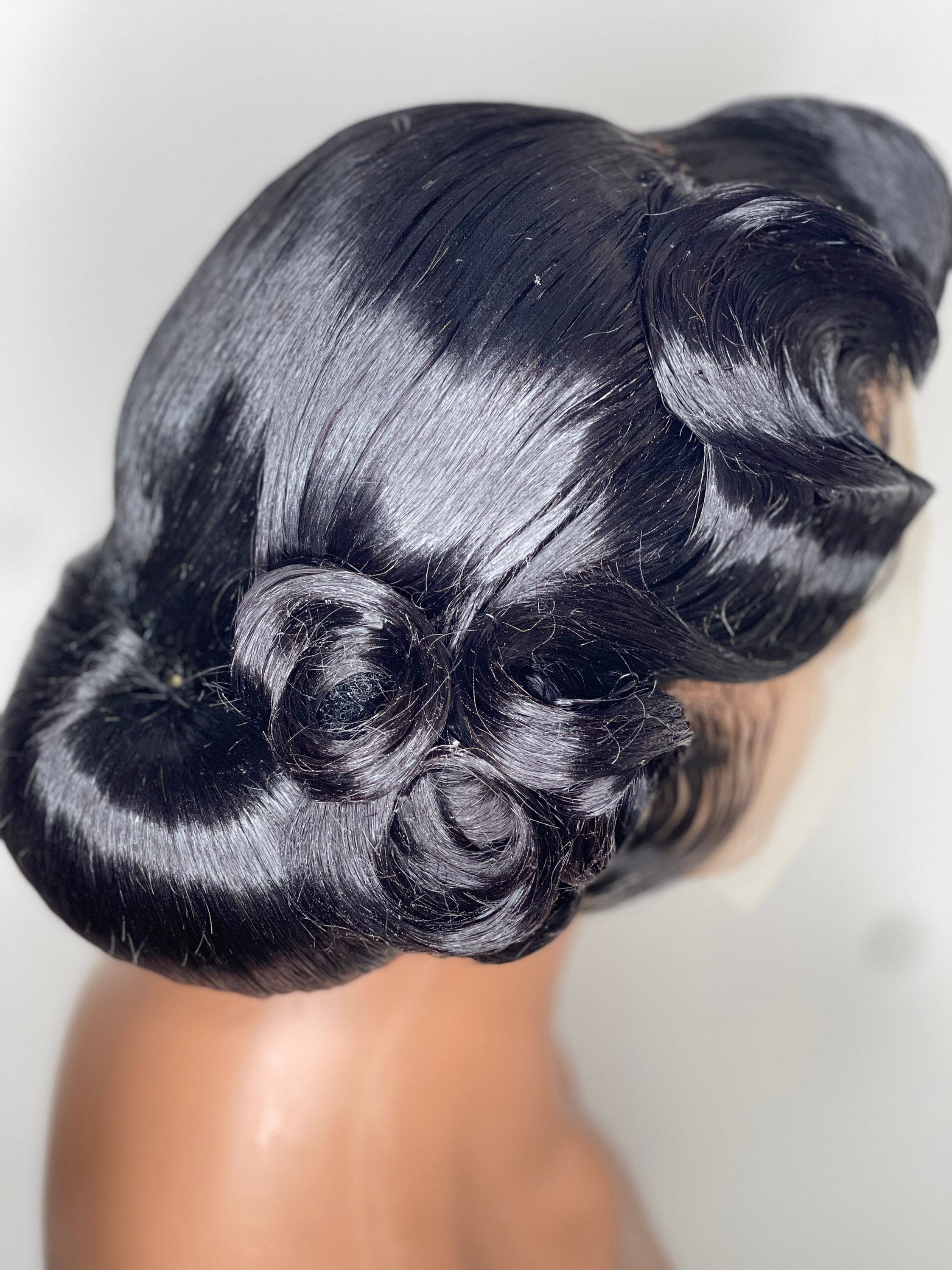 Lace Front Wedding/ Gala Updo Custom Unit - Etsy