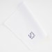 MENS CLASSIC DIAMOND Font Embroidered Monogrammed Handkerchief, Custom ...