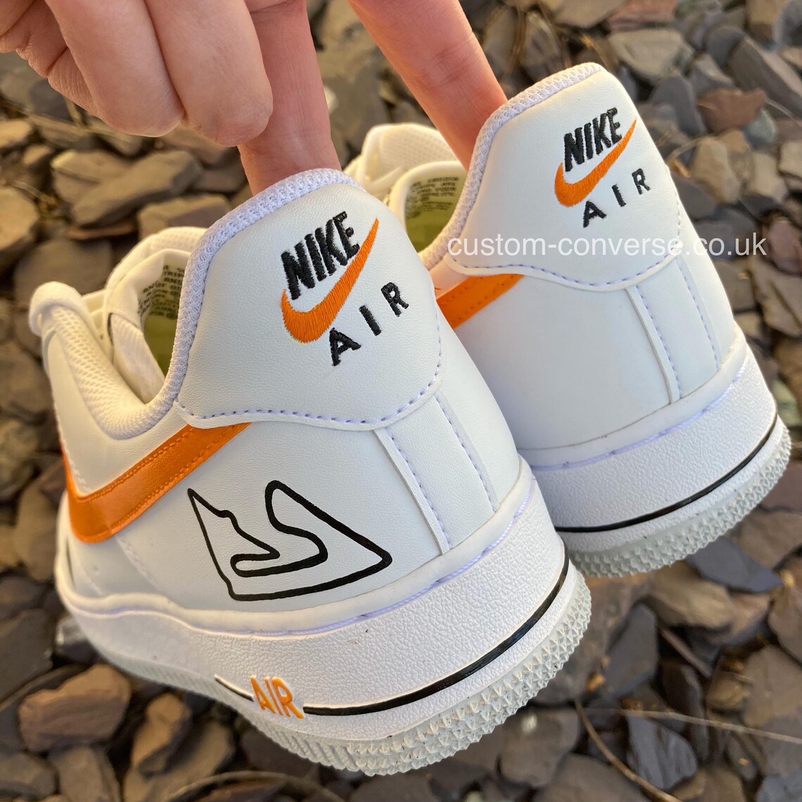 F1 Team Hand Painted Custom Trainers With Choice of Driver and Track - Etsy