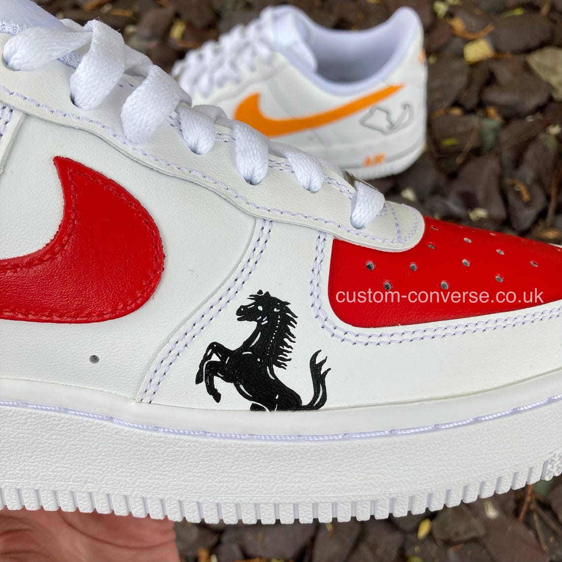 F1 Team Hand Painted Custom Trainers With Choice of Driver and Track - Etsy