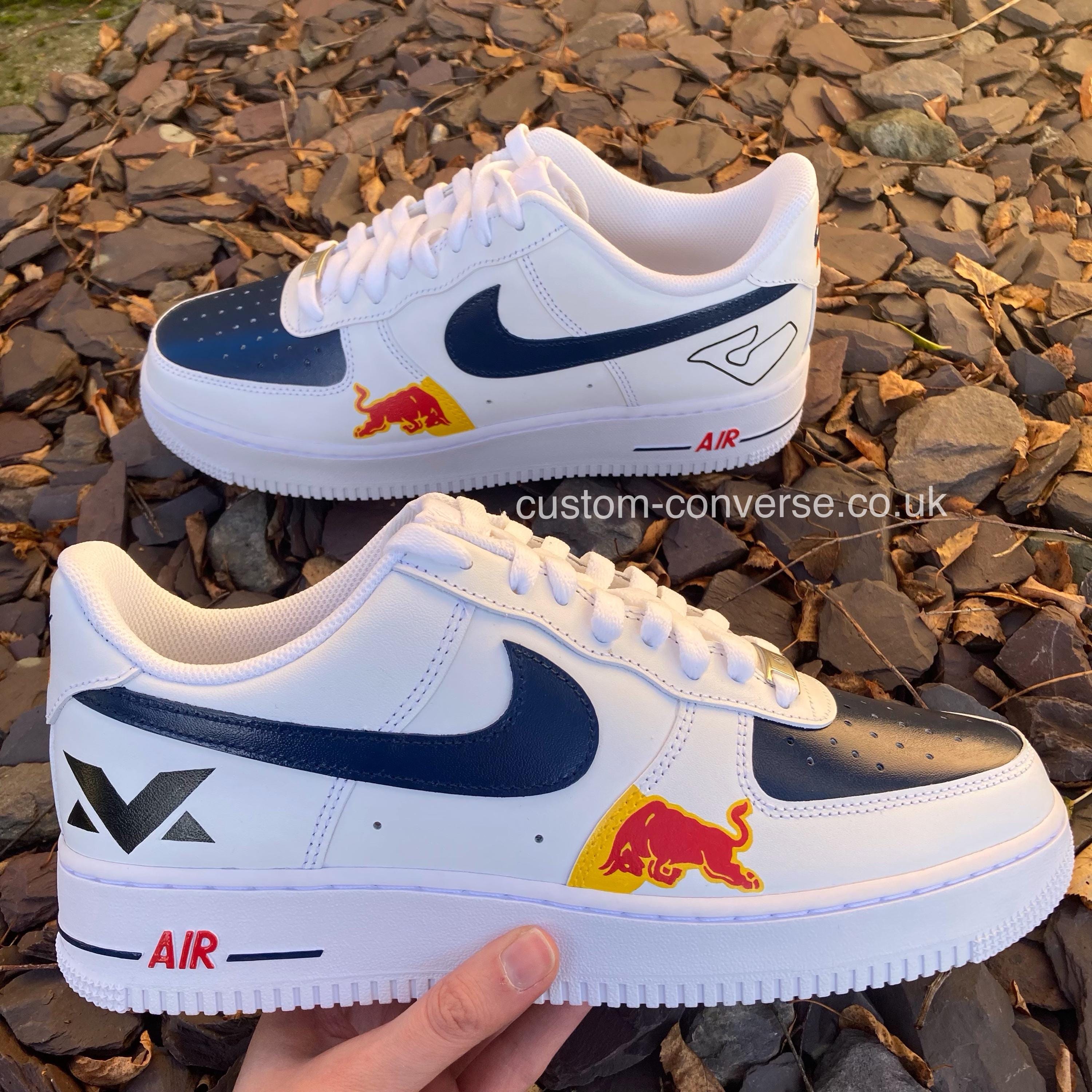 F1 Team Hand Painted Custom Trainers With Choice of Driver and Track - Etsy