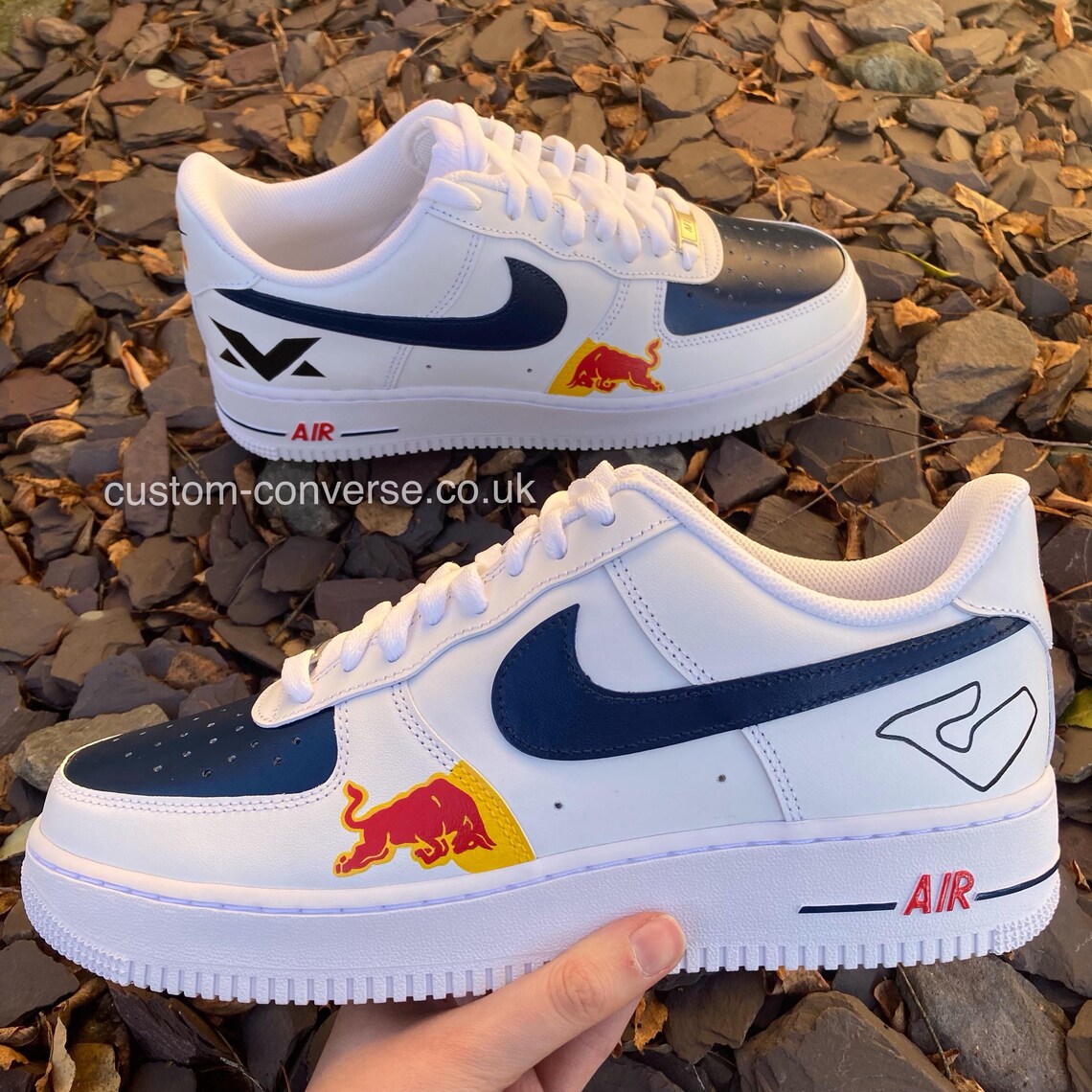 F1 Team Hand Painted Custom Trainers With Choice of Driver and Track - Etsy