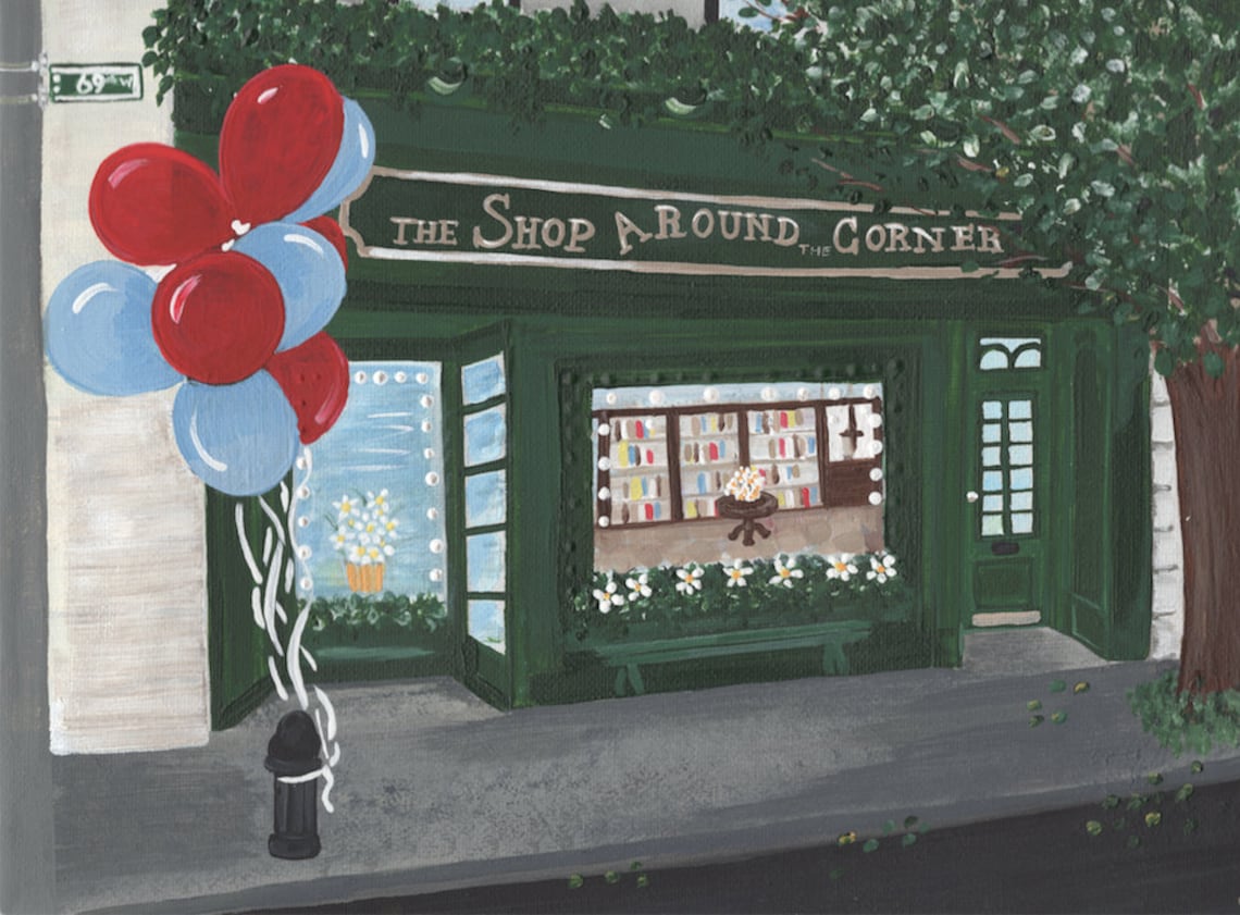 Shop Around the Corner You've got mail 8x10 Art Print | Etsy