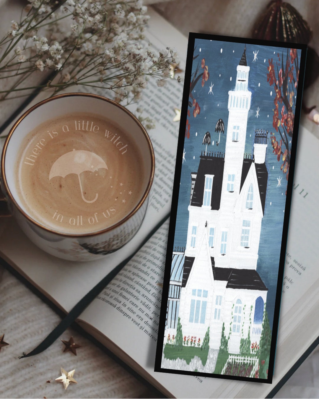 Practical Magic Book Magic Quote Bookmark 2x6 - Etsy