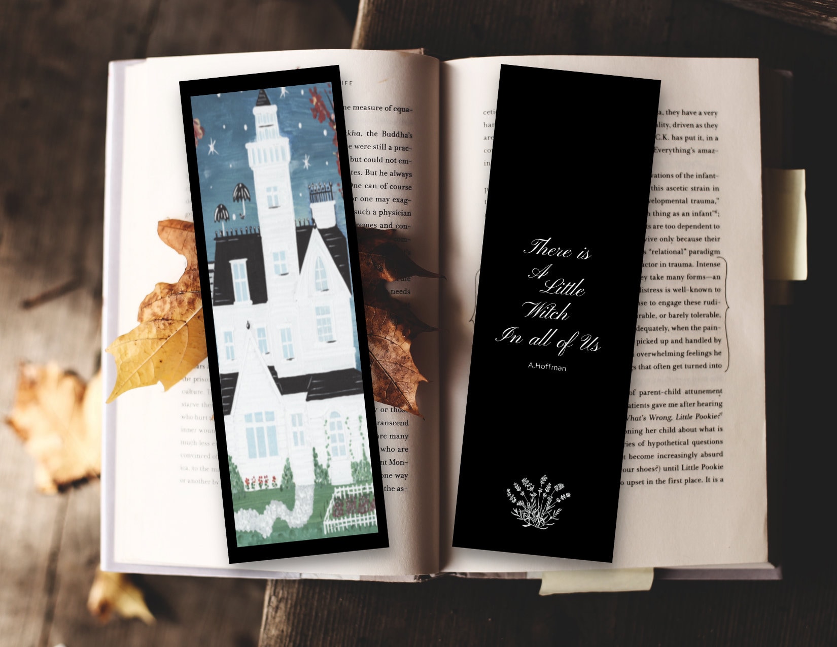 Practical Magic Book Magic Quote Bookmark 2x6 | Etsy