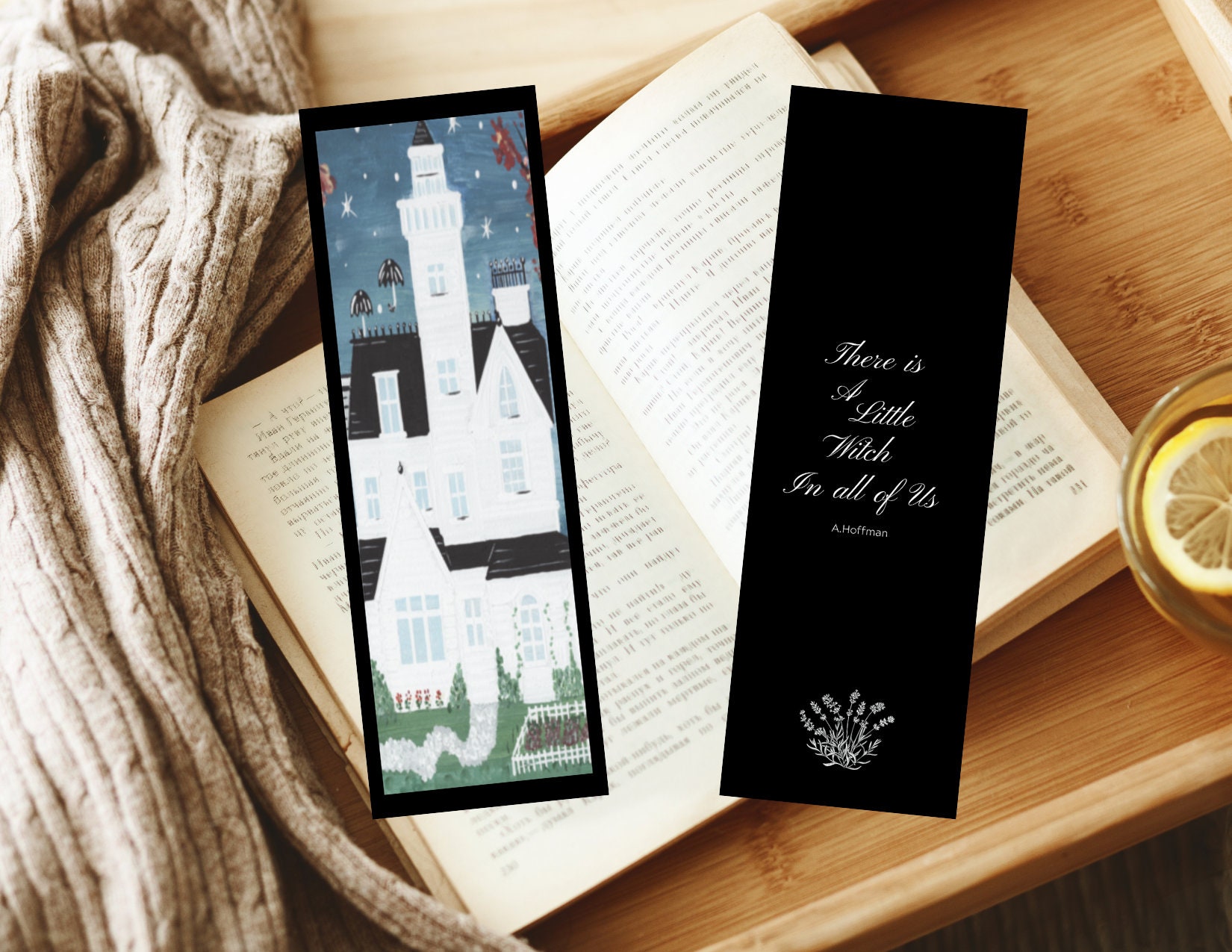 Practical Magic Book Magic Quote Bookmark 2x6 | Etsy