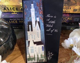 Spring Practical Magic Garden Gate Quote Bookmark 2x6 - Etsy